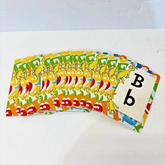 Dr. Seuss | Toys | Dr Seuss Alphabet Flash Cards A To Z Learning Pre K ...